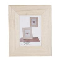 China Desktop Natural Wooden Photo Frame with Timeless Design 8.2 x 0.6 x 10.6 inches for sale