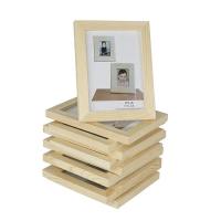 China Customized Logo Acceptable European Style Wooden Picture Photo Frame for Home Decoration for sale