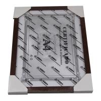 China Customized Color Solid Wood Photo Frame With Removable Inner Frame And Real Glass for sale