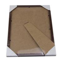 China Customized Color Solid Wood Photo Frame With Removable Inner Frame And Real Glass for sale
