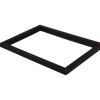 China Customized Color Solid Wood Photo Frame With Removable Inner Frame And Real Glass for sale