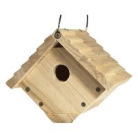 China HOUSES Fully Assembled Wooden Bird House Kit for Traditional Wren House Wood Cage Type for sale