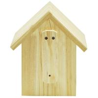 China HOUSES Handmade Hanging Recycle Wood Bird House Custom Eco-Friendly Nest Breeding Box for sale