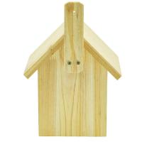 China HOUSES Handmade Hanging Recycle Wood Bird House Custom Eco-Friendly Nest Breeding Box for sale
