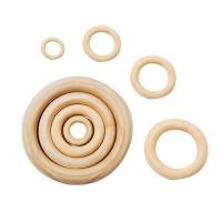 China DIY Jewelry Making Supplies 20mm Unfinished Wooden Teething Beads in Round Shape for sale