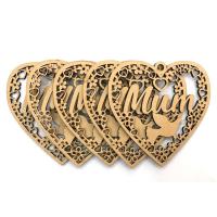 China Christmas Decoration Supplies Animal Shape Wooden Hanging Felt Ornament for Events for sale