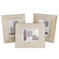China Unfinished Wooden Photo Frame Natural Wood Picture Frames for Home Decoration for sale