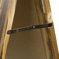 China Handcrafted Rustic Wooden Frame Portable Blackboard With Stand Convenient and Portable for sale