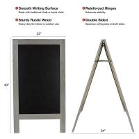 China Blackboard for Restaurant Cafe in Wooden Plain Color at Mini Simple Useful Style for sale