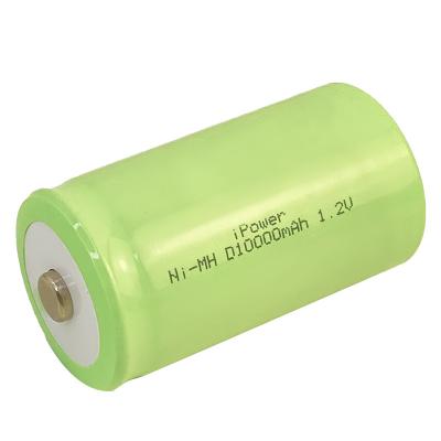China Hight capacity 10000mAh NIMH Battery 1.2V D Battery for sale