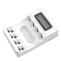 China LED Cell Rechargeable Battery Charger 1.2V AA AAA NIMH Battery Charger for sale