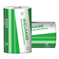 China OEM Hight Capacity D nickel metal hydride battery charger long shelf life NIMH 9000mah for sale