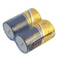 China Mercury Free Alkaline Battery D Size 1.5V ZnO2 Alkaline D Size Battery for sale