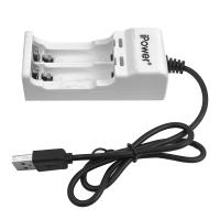 China 1.2V AA AAA Rechargeable Batteries Charger USB Interface 2 Slots for sale