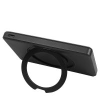 China 5000mAh Portable Magnetic Charger Black Magnetic Portable Phone Charger for sale