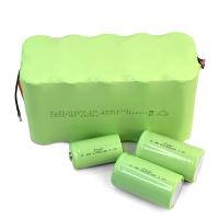 China Cylindrical 12 Volt NiMH Battery Pack 800mAh For Electricity Meter for sale