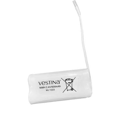 China Customized 500mAh NiMH Battery Pack ODM NiMH Rechargeable Battery Pack for sale