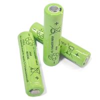 China 1.2v 800mah 1100mah NiMh Batteries 500 Cycles Nickel Metal Hydride Battery for sale