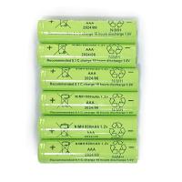 China 1.2v 800mah 1100mah NiMh Batteries 500 Cycles Nickel Metal Hydride Battery for sale