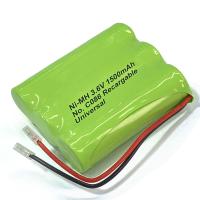 China Eco Friendly NiMH Battery Pack 3.7V OEM 1500mah NiMH Battery for sale