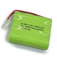 China 3.6V NiMH Battery Pack OEM AA Recharge Battery 3.6V 1500mAh for sale