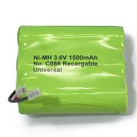 China 3.6V NiMH Battery Pack OEM AA Recharge Battery 3.6V 1500mAh for sale