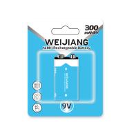 China OEM 9v Battery 6F22 Nimh AA Battery Nickel Metal Hydride Safe To Use for sale