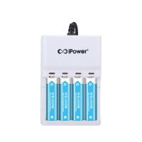 China AU Plug Double Aa Battery Charger White AAA And AA Battery Charger for sale