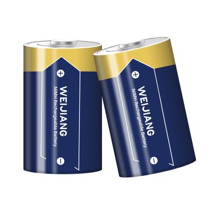 China 8000mah D Size NiMH Batteries ODM Ipower Nickel Metal Hydride Rechargeable Batteries for sale