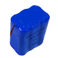 China 3S2P AA Alkaline Batteries 4.5v 3600mah Alkaline Battery Pack for sale