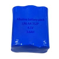 China 4.5V 3600mah Alkaline Battery Pack OEM Rechargeable Dry Cell Non Rechargeable for sale