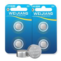 China Oem 3v CE Certified Cr1220 Button Cell 40mah For Car Remote Control Bluetooth Headset for sale