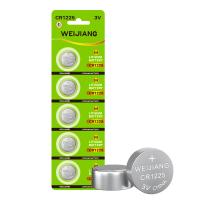 China Electronic Scale 3V CR1225 Battery 48mah 1225 Coin Cell Battery for sale