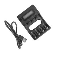 China Factory High Quality 4 Slots AA AAA 1.2V LED Charging Nimh Battery Charger for sale