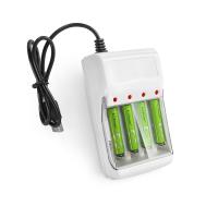 China Safe Nimh Battery Charger For 1.2V AA AAA Rechargeable Batteries With Cover for sale