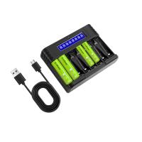 China Multifunctional Smart LED Battery Charger For NIMH AA/AAA Rechargeable Batteries for sale