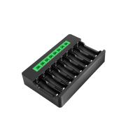 China 8 Slot LED Smart Battery Charger for AA/AAA NIMH Batteries for sale