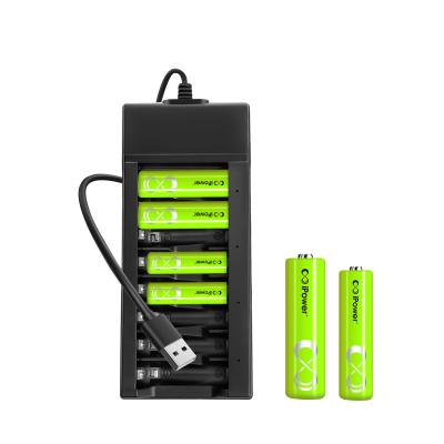 China 1.2V 8 Slot Nicokel Metal Hydride NIMH Battery Charger For AA And AAA Batteries for sale