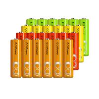 China High Capacity AA 2000mah 1.2 Nimh Rechargeable Battery AAA 800mah 2600mah Support OEM ODM for sale