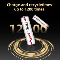 China Low Self Discharge AA AAA 1.2 v NiMH Battery High Capacity And Durable NiMH Cells for sale
