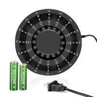 China Fast 1.2v NIMH AA / AAA Battery 16 Slots Rechargeable Aaa Battery Charger for sale