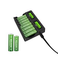 China NiMH Rechargeable Battery Charger 1.2V AA AAA LED Smart Fast 8 Slots for sale