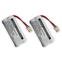 China 2S1P 2.4v 600mah Rechargeable Battery Pack For Solar Light Lamp Light for sale