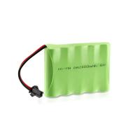 China 6V AA Charging Aa NiMH Battery Pack Rechargeable 2400mah 5S1P ODM for sale