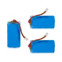 China Customized 18650 7.4V 6000mAh Rechargeable 18650 Safe Smart Lithium Ion Battery Pack for sale