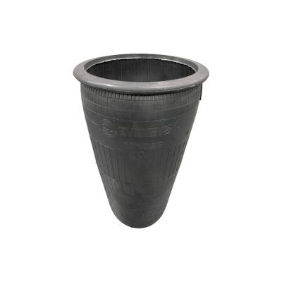 China BT021T10A8 Rubber Compound Truck Air Spring 28.5 kN Conti 941MB Reversible Sleeve Type for sale