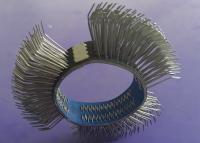 China Metal Bristle Laster Belts Replacement Wire Brush Belt For Mbx or Dca Machines for sale
