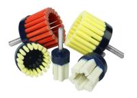 China Diamond Disc Sanding Brushes with Shank for Metal Deburring for sale