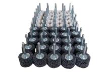 China 50mm Silicon Carbide Filament Mounted Nylon Cylinder Brush​ With 10mm Shank for sale