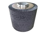 China 300mm Length Hard Alloy CBN Tool Edge Passivation Abrasive Wire Brush Roller for sale